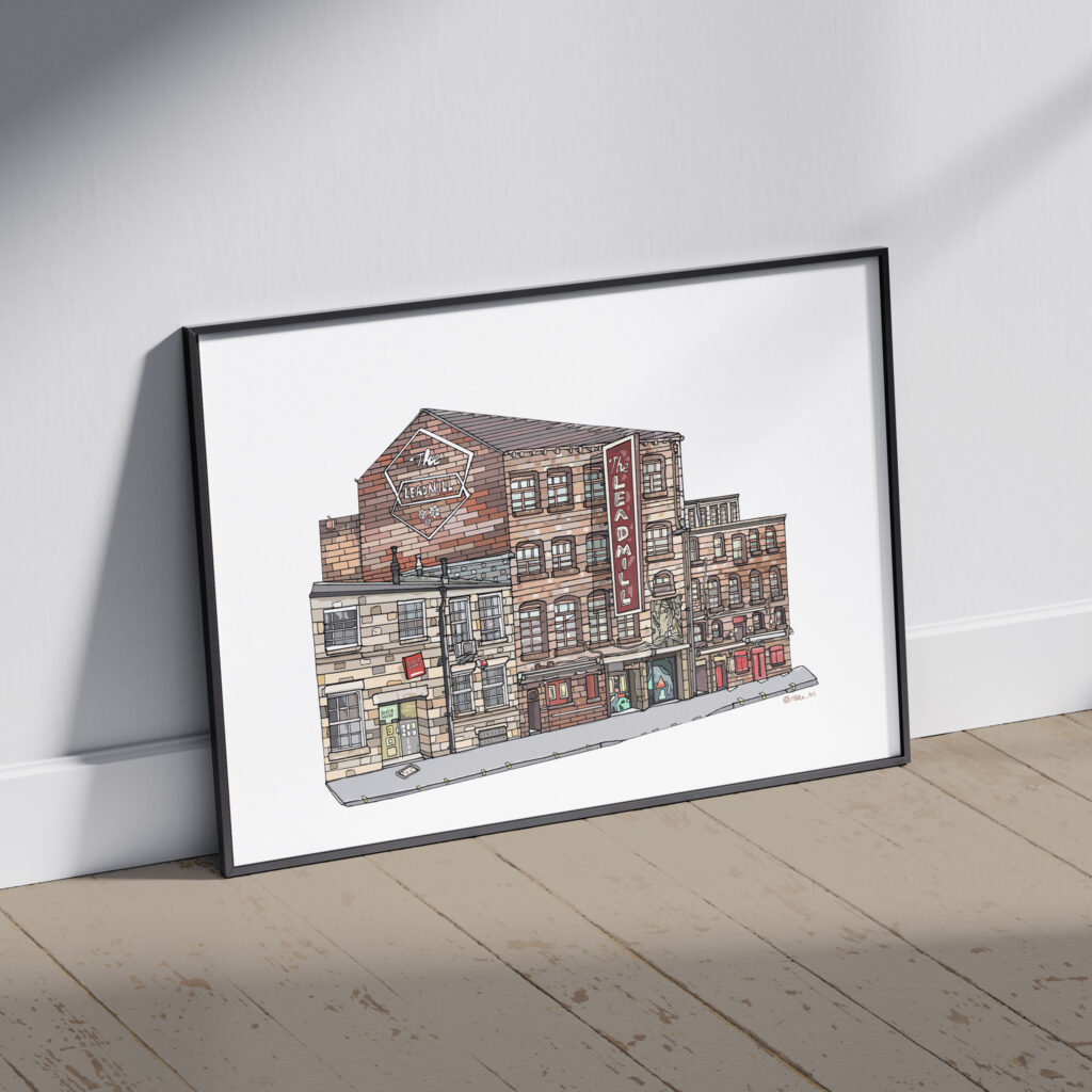The Leadmill By mdale_art (A4 Size) | The Leadmill